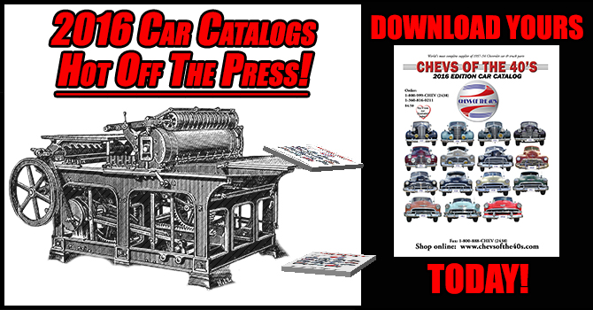 Chevs of the 40's | 1937-1954 Chevrolet Classic Restoration Parts for ...