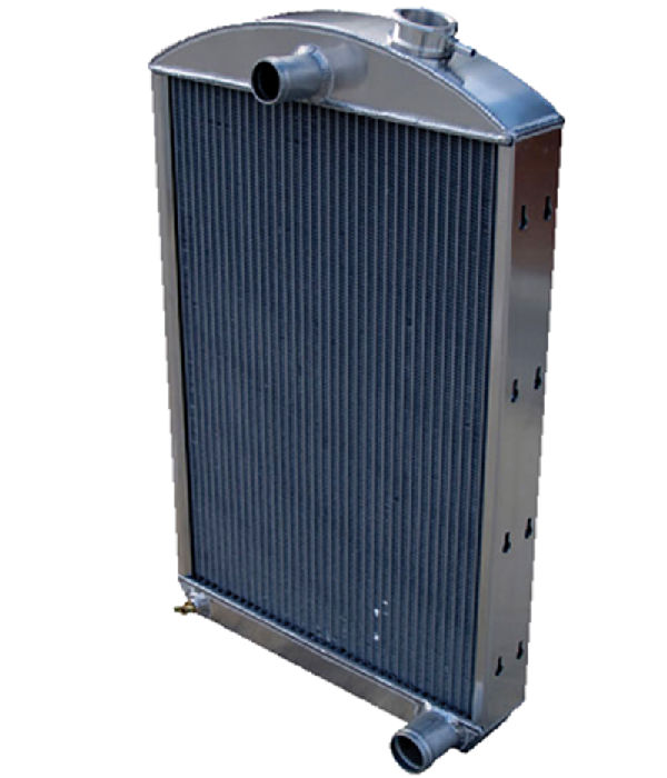 Chevy Parts » Radiator, Aluminum With Offset Top Fill Neck - Chevy Car w/V8