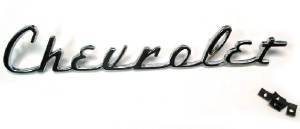 Detail: Chevy Parts » Car Script (On Trunk Lid) "Chevrolet"