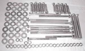 Detail: Chevy Parts » Chevrolet Car Body Bolt Kit - Body To Frame ...