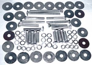 Detail: Chevy Parts » Chevrolet Car Body Bolt Kit - Body To Frame ...