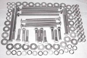 Detail: Chevy Parts » Chevrolet Car Body Bolt Kit - Body To Frame ...