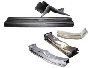 Detail: Chevy Parts » Chevrolet Car Rocker Patch Panel With Top Panel ...