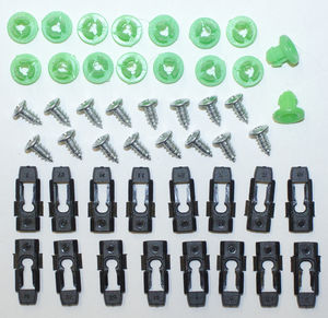 Detail: Chevy Parts » Chevrolet Car Moulding Clips - Door (Under ...