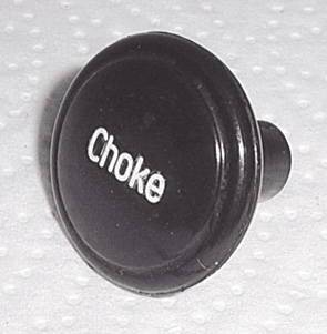 Detail: Chevy Parts » Chevrolet Car Choke Knob - Standard (Black)
