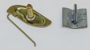 Detail: Chevy Parts » Chevrolet Car Running Board Moulding Clips and ...