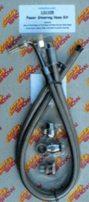 Detail: Chevy Parts » Chevrolet Power Steering Hose Kit. Ford Rack To ...
