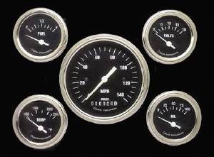 Detail: Chevy Parts » Instrument Gauges - (5 Gauge Set) - Hot Rod ...