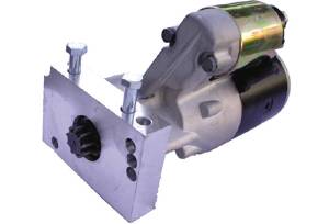 Detail: Chevy Parts » Chevrolet Starter, Gear Reduction -Satin Aluminum ...
